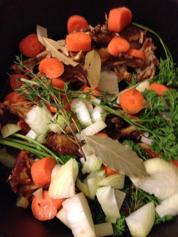 Kippenbouillon uit de Slowcooker - I am Cooking with Love